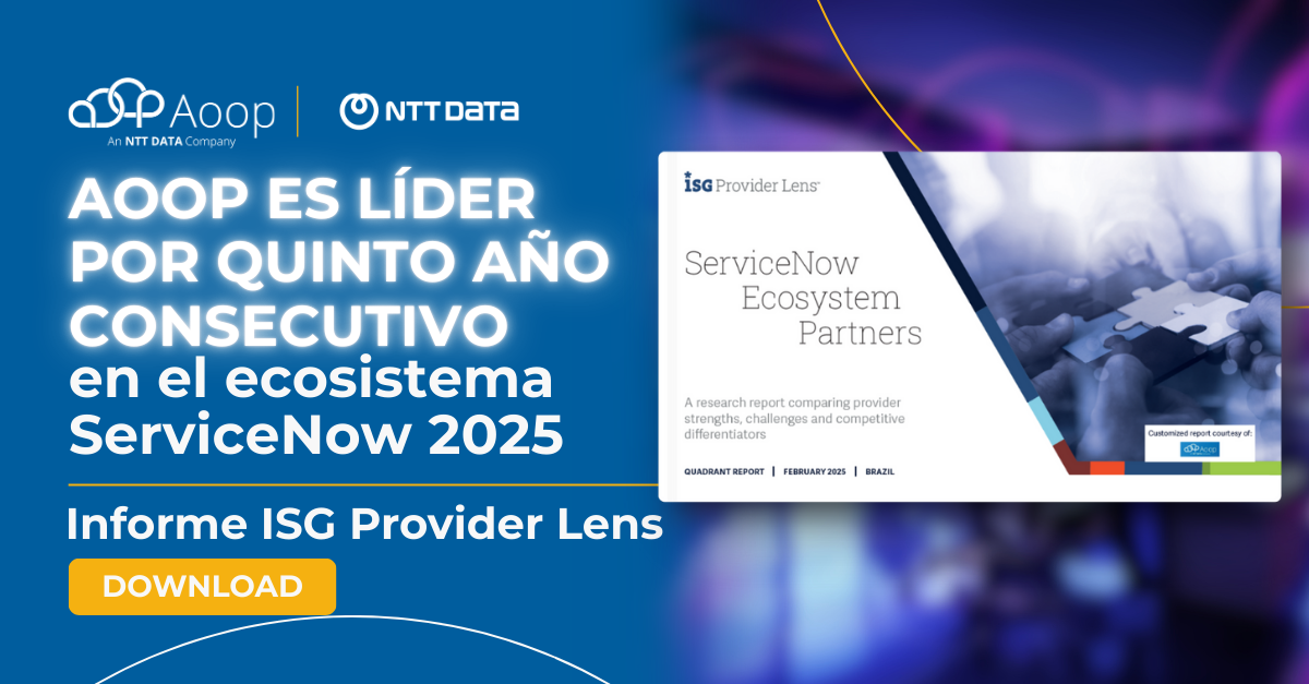 Liderazgo En Transformación Digital | Informe ISG Provider Lens 2025 | Aoop